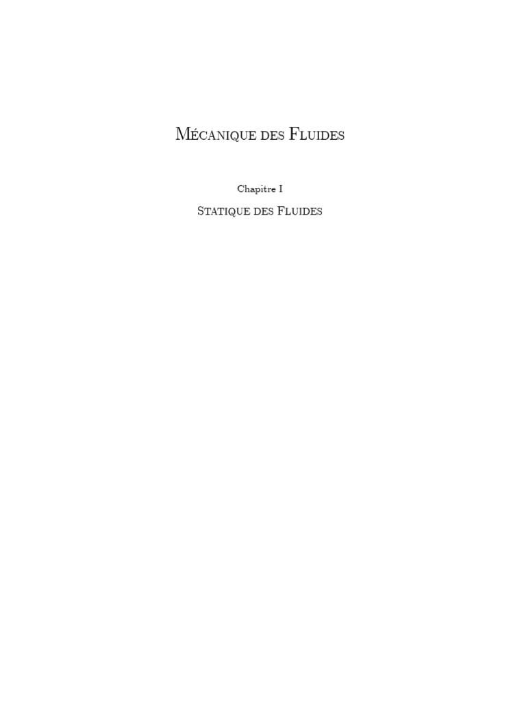 meca-fluide-Exos-Corriges | PDF | Mécanique des fluides | Mécanique