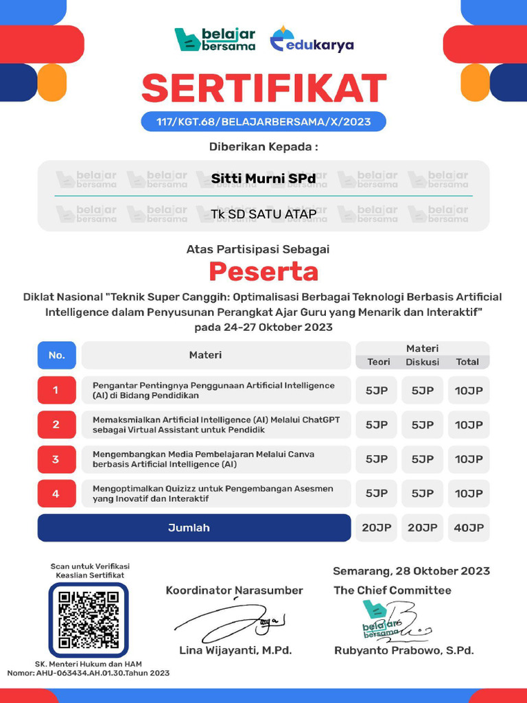 Sitti Murni SPd | PDF