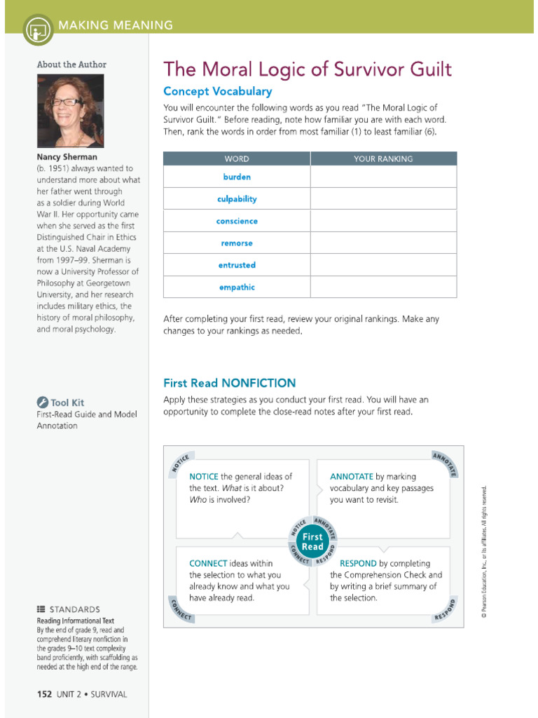 The Moral Logic of Survivor Guilt TEXT | PDF