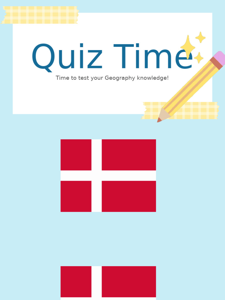 Geography Quiz: Test Your Knowledge | PDF