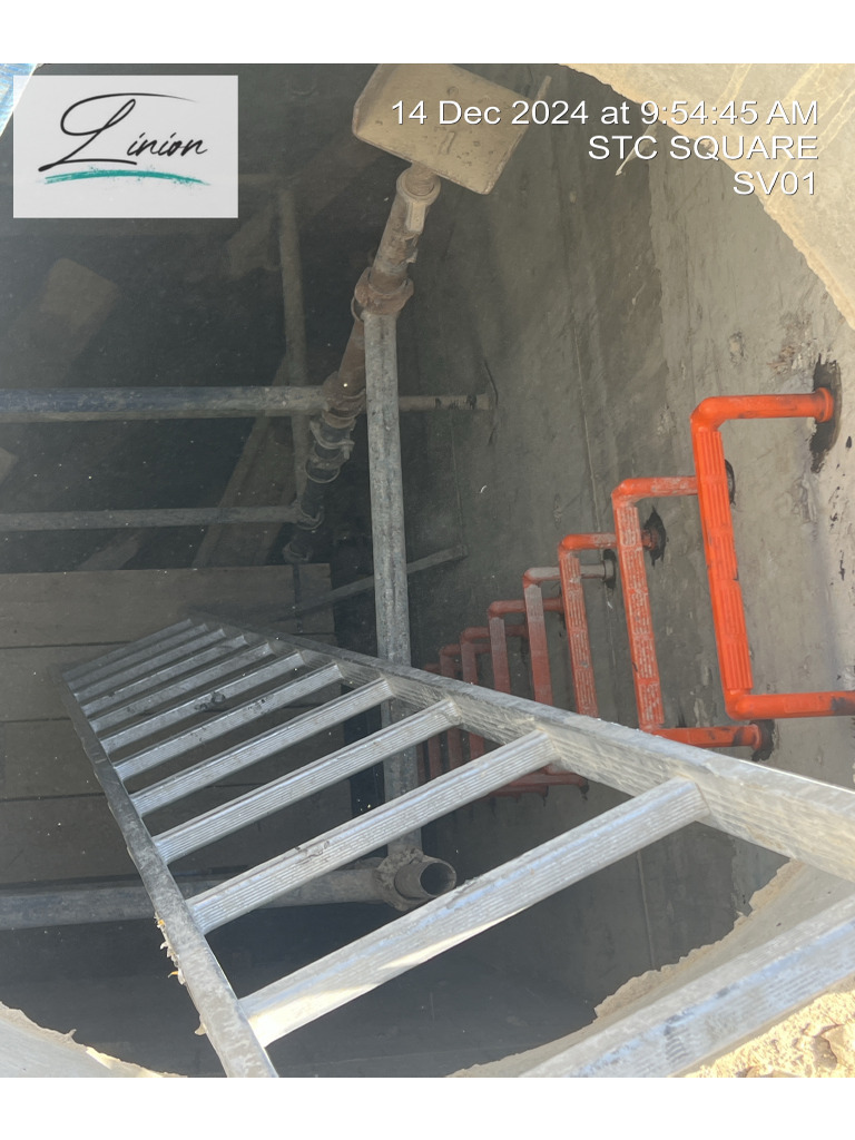 Steps Inside Manholes No. IC1, IC2, IC3, IC17, SV01. | PDF