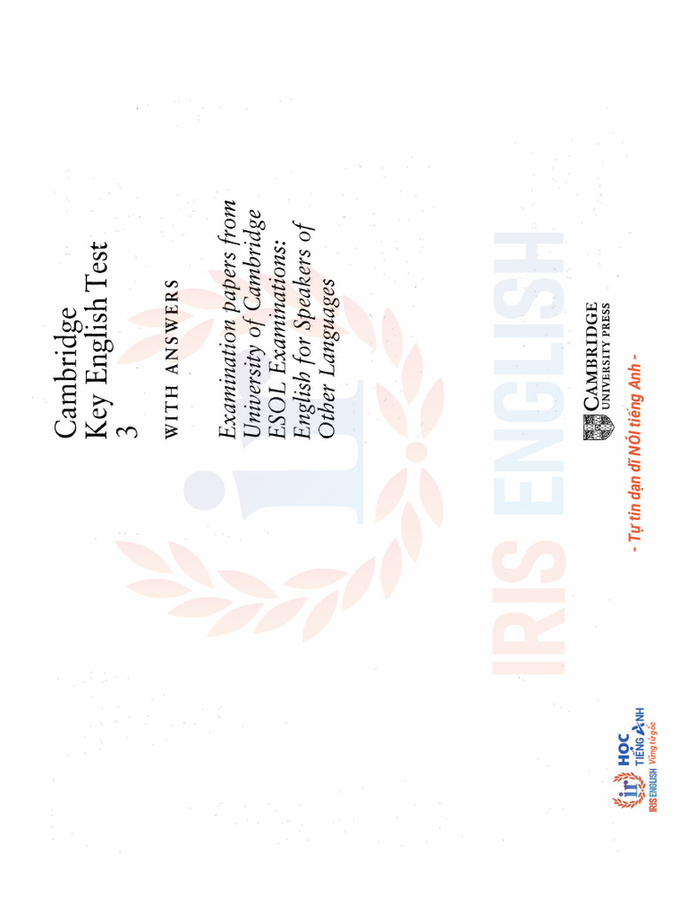 Ket - Cup 3 - Iris English Sưu Tầm | PDF