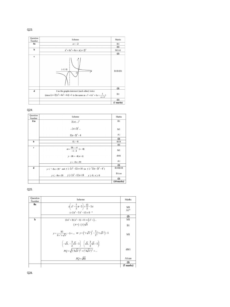 Maths Ans | PDF