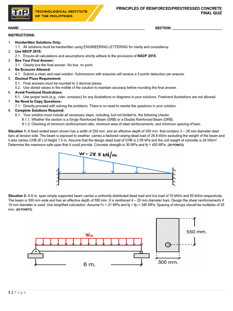 Online Final Quiz | PDF | Building Engineering | Civil Engineering