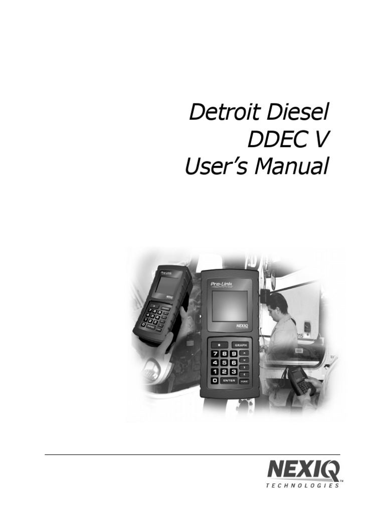 DDEC V_Users Manual_072806 | PDF | Manual Transmission | Menu (Computing)
