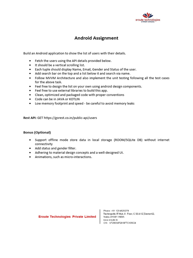 Android Case Study | PDF