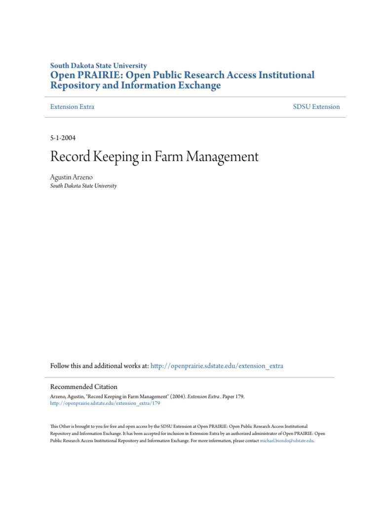 Farm Record Keeping Pdf Equity Finance Balance Sheet