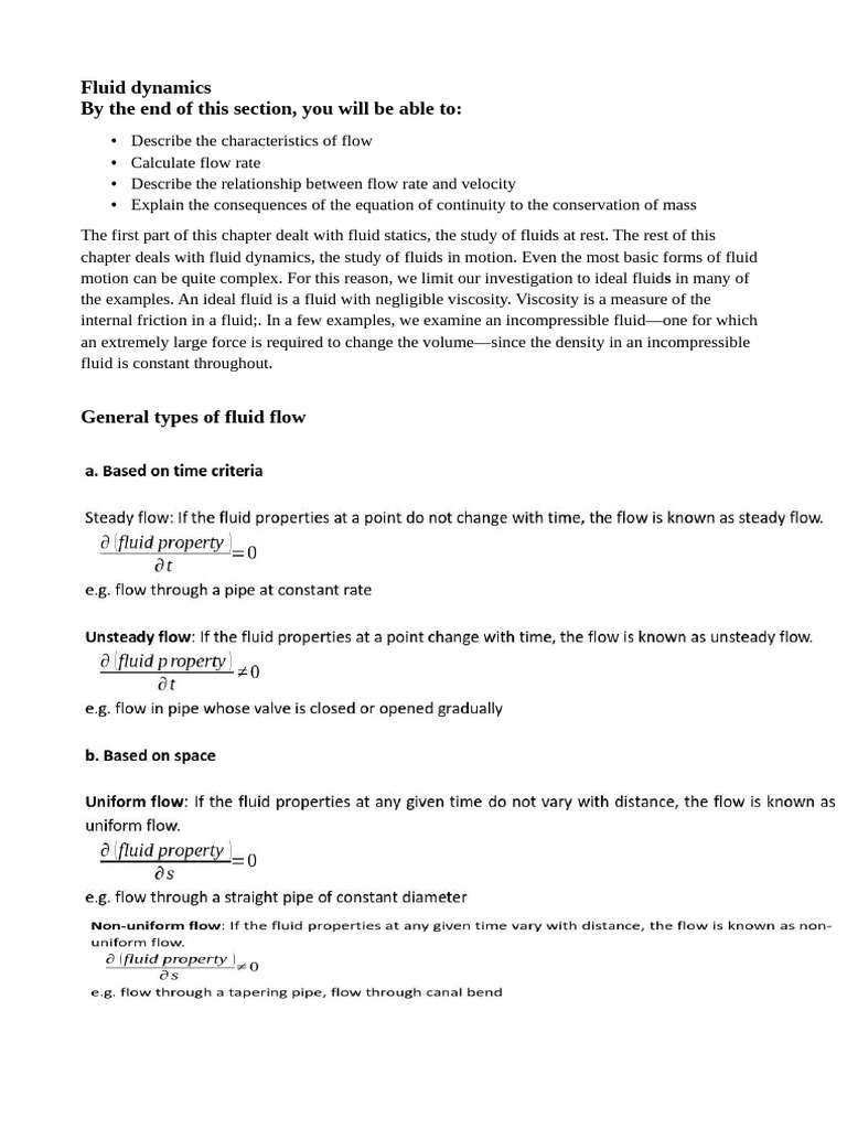 Fluid Mech Part2 | PDF | Fluid Dynamics | Liquids