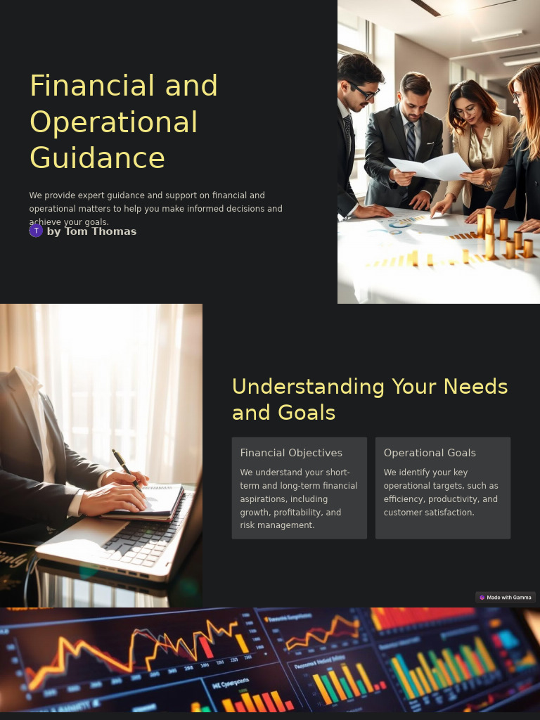 Financial and Operational Guidance | PDF | Expense | Investing