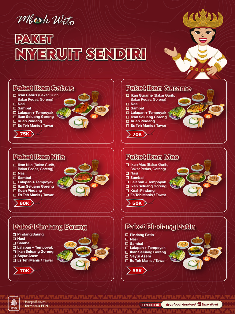 Buku Menu Seruit New | PDF