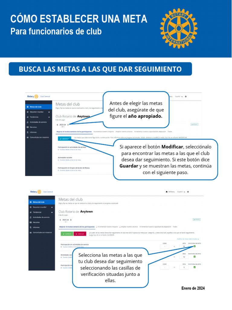 Cómo Establecer Una Meta | PDF