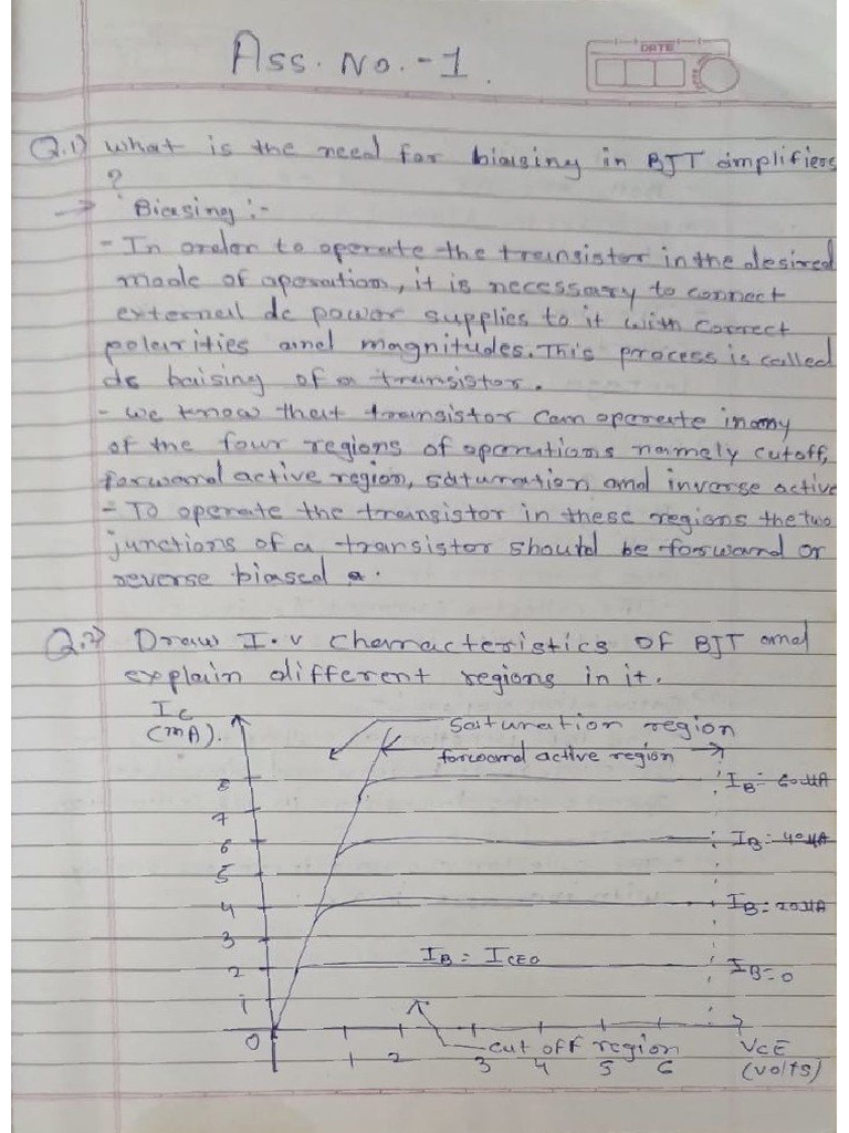 AE Assignment 1 and 3 | PDF