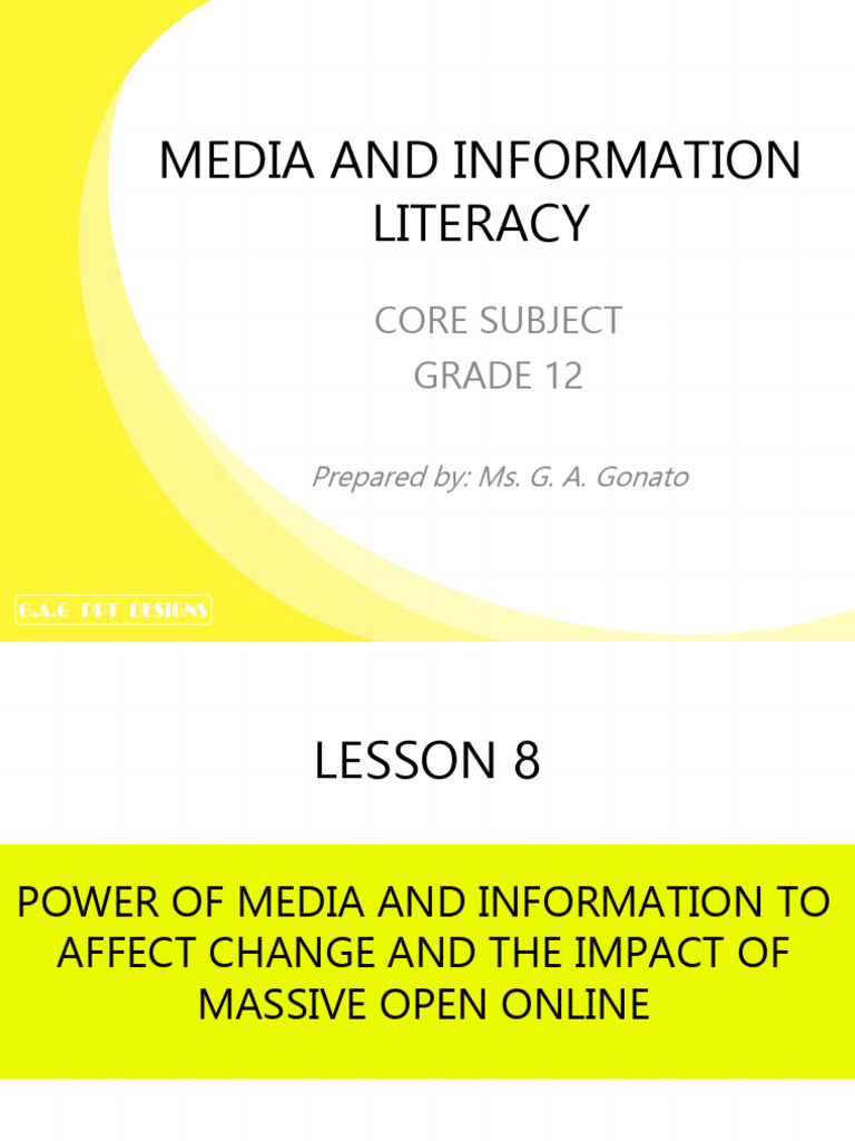 Media Literacy and Future Technologies | PDF | Educational Technology ...