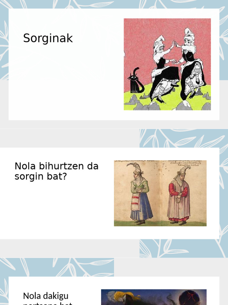 sorginak- | PDF