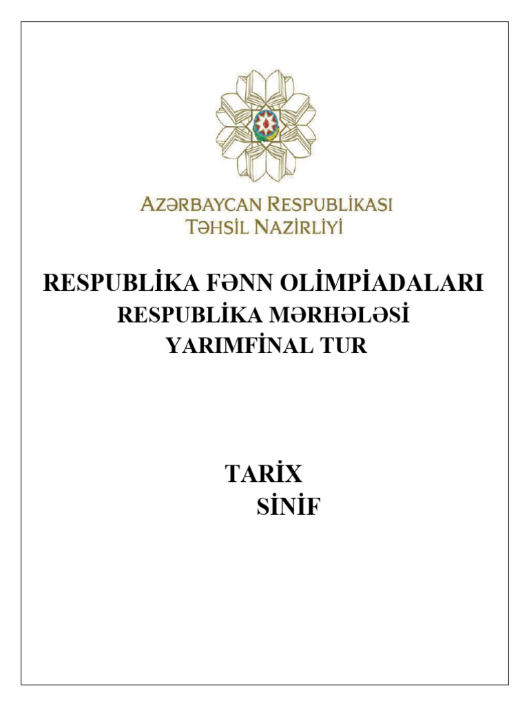 RFO I Tarix Az 9 | PDF