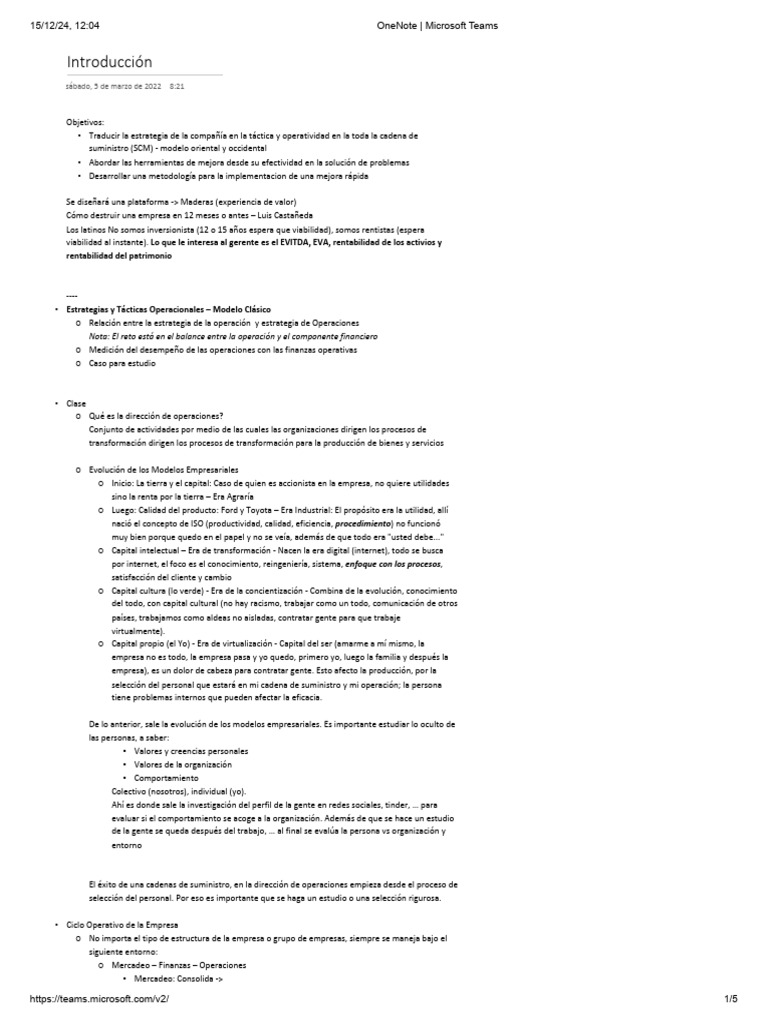 OneNote _ Microsoft Teams_Operaciones_1 | PDF | Producto (Negocio ... OneNote _ Microsoft Teams_Operaciones_1 | PDF | Producto (Negocio ...