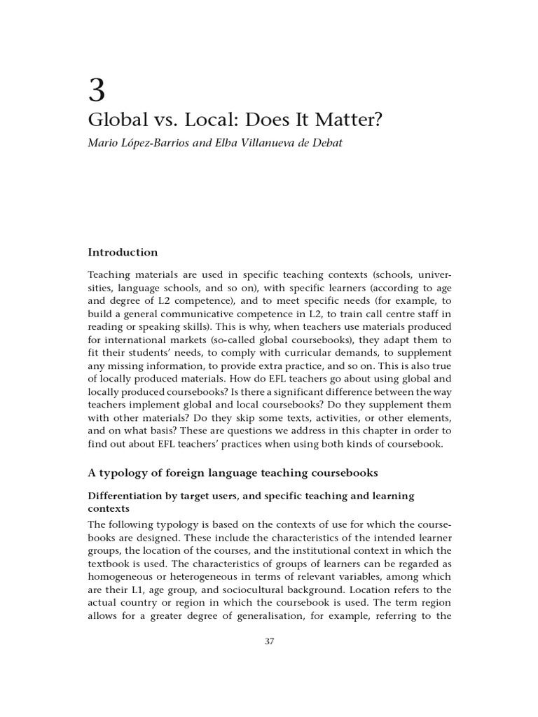 global vs local | PDF | Second Language | English As A Second Or ... global vs local | PDF | Second Language | English As A Second Or ...