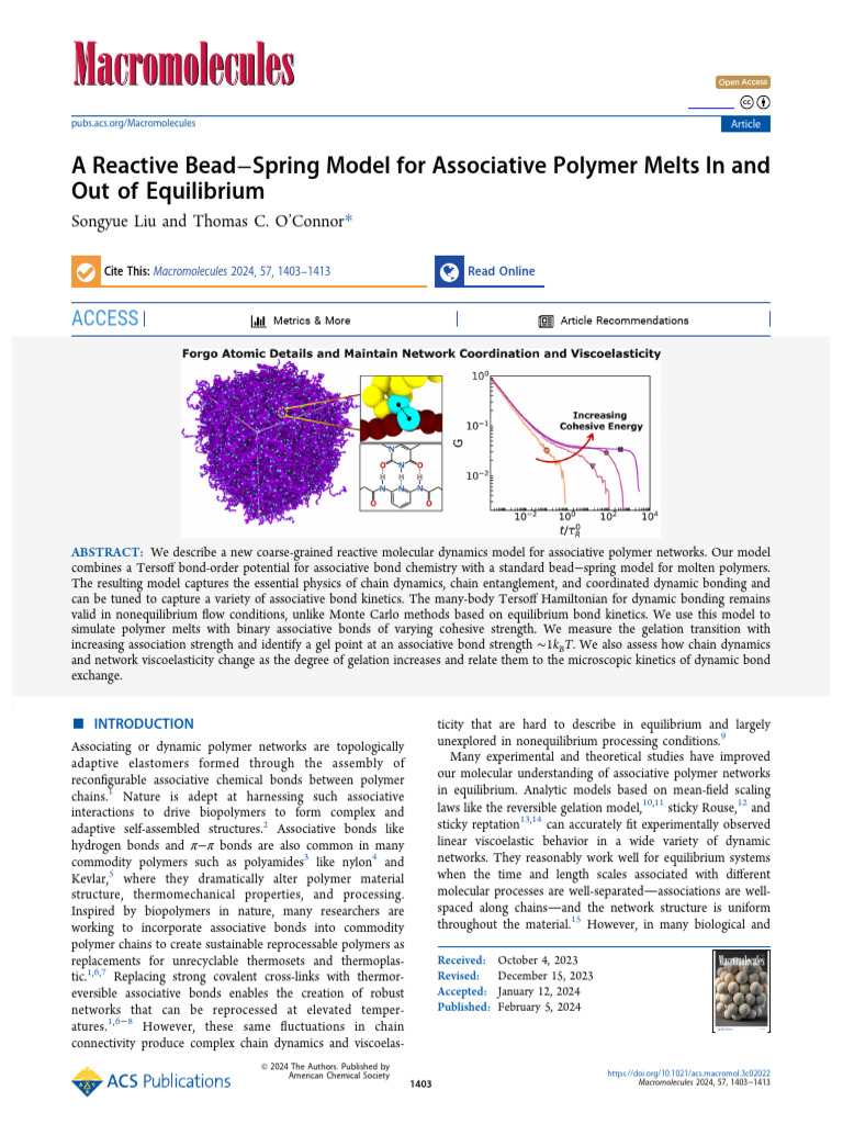 liu-o-connor-2024-a-reactive-bead-spring-model-for-associative-polymer ...
