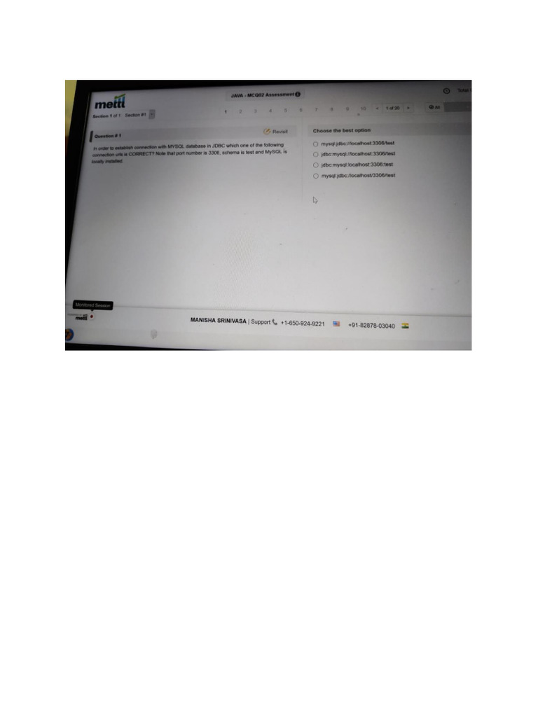 MCQ-2 Full Updated | PDF | Databases | Html