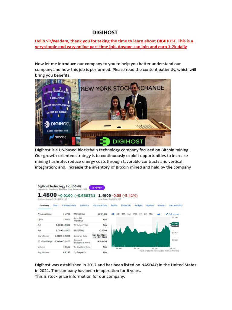 DIGIHOST | PDF | Cryptocurrency | Economies