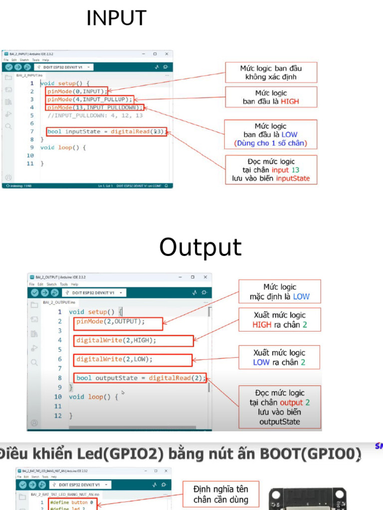 Input Output Ngắt Ngoài | PDF