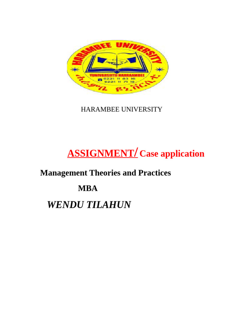 Case Application | PDF