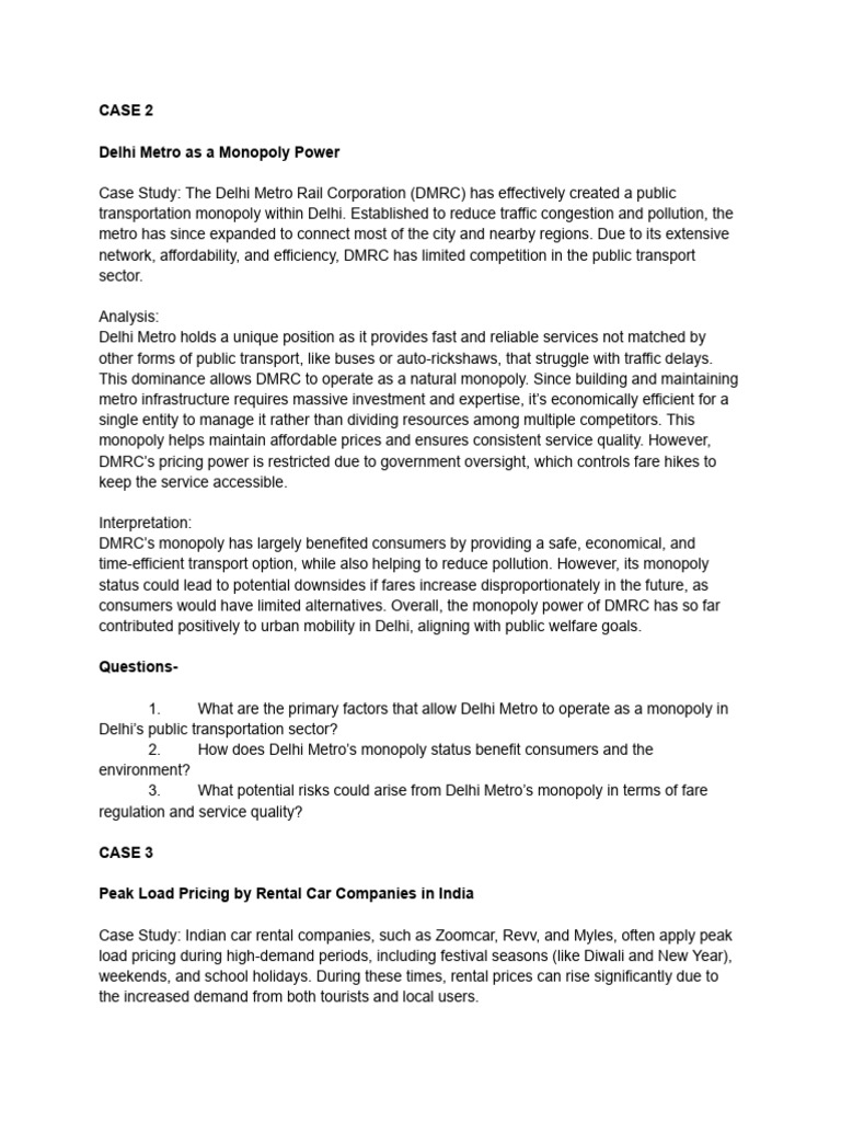 Eco case studies | PDF | Subsidy | Interest