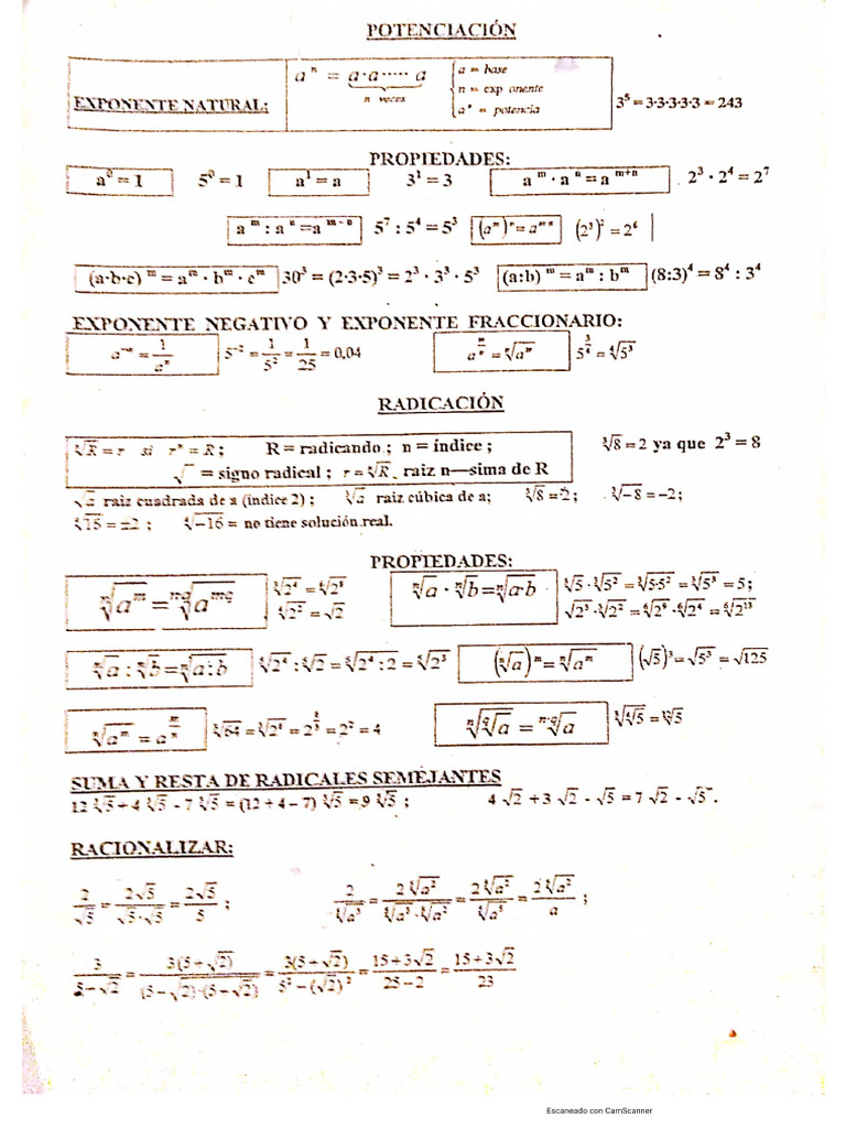 Ficha 1 temas 1 y 2 Rad-Pot (1) | PDF