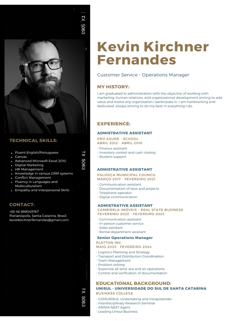 CV kevin | PDF | Business | Business Economics