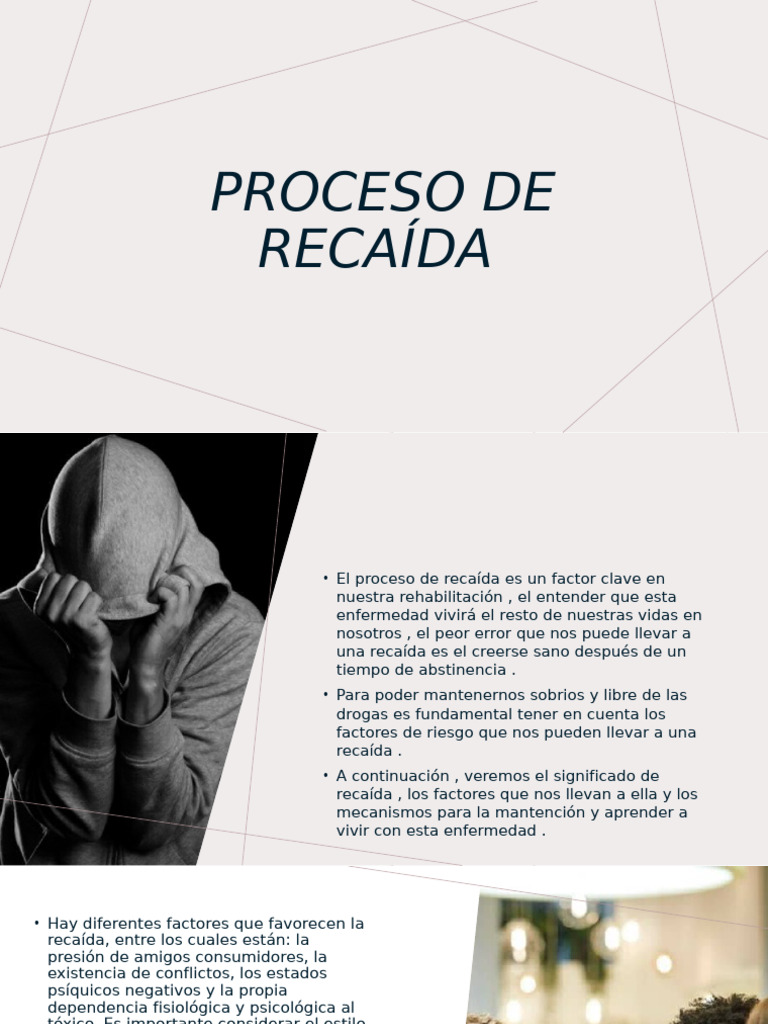 Proceso de Recaida Introduccion (Autoguardado) | PDF | Soledad ...