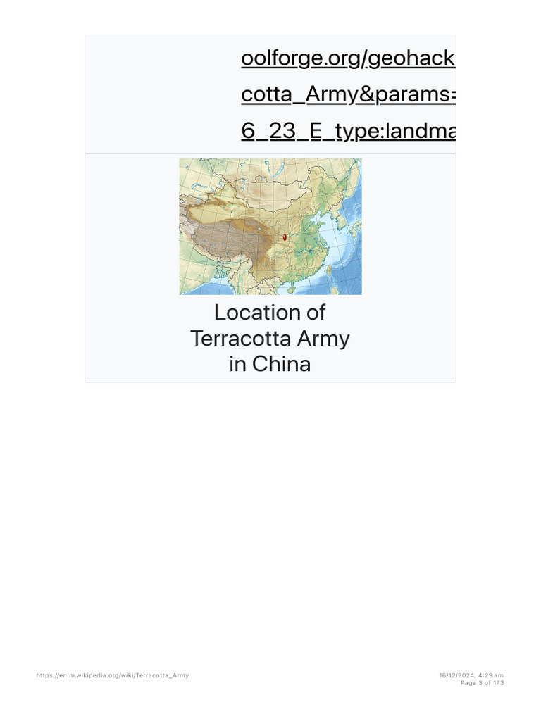 Terracotta Army - Wiki 3 | PDF