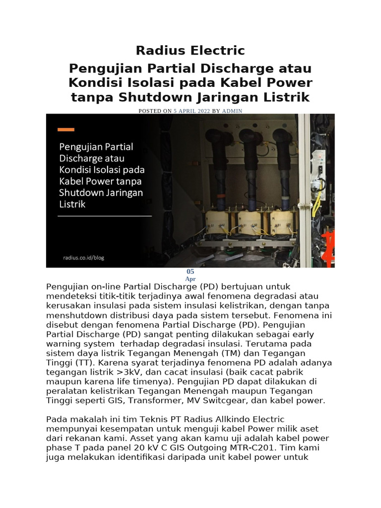 sitasi Radius Electric | PDF