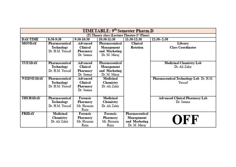 9th semester F-24 | PDF