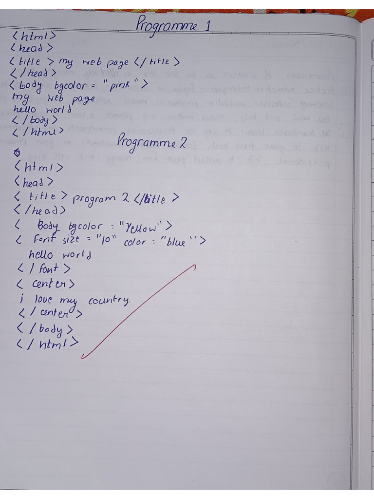 Class 11 Supw All Programs | PDF