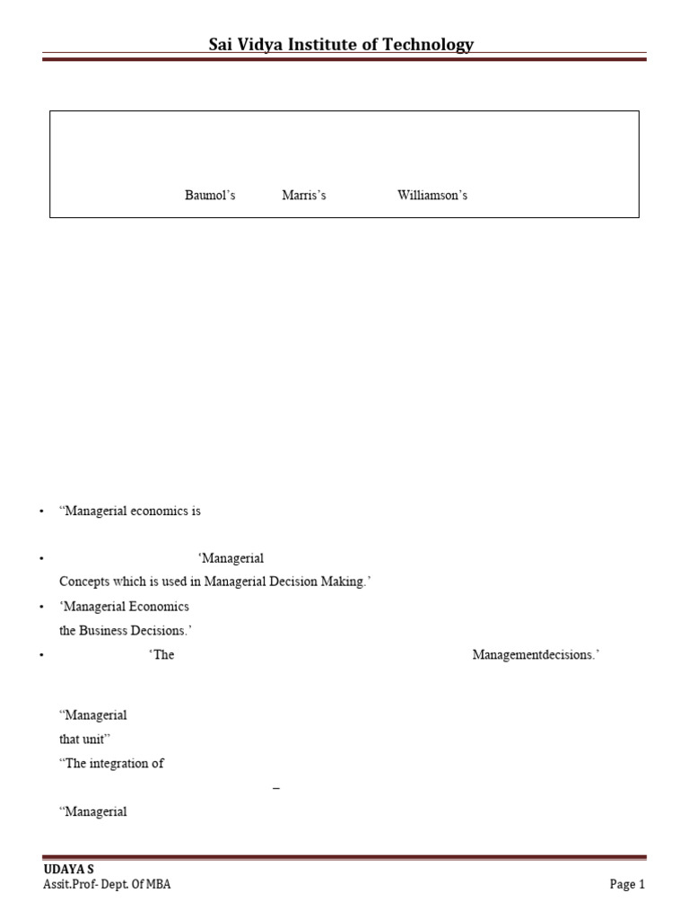 Me Module 1 | PDF | Economics | Profit (Economics)