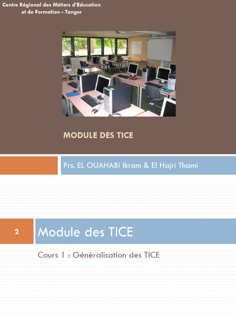 Intégration des TICE en Éducation | PDF | Technologies de l'information ...