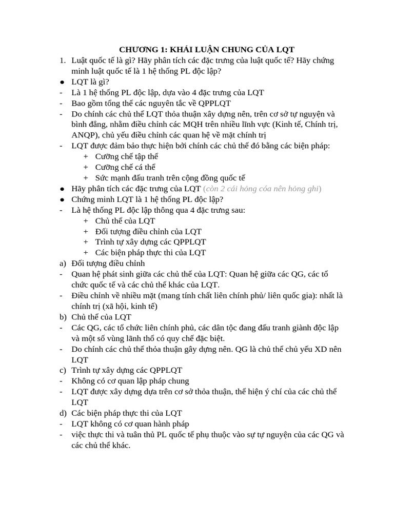 [CPQT] ÔN TẬP | PDF