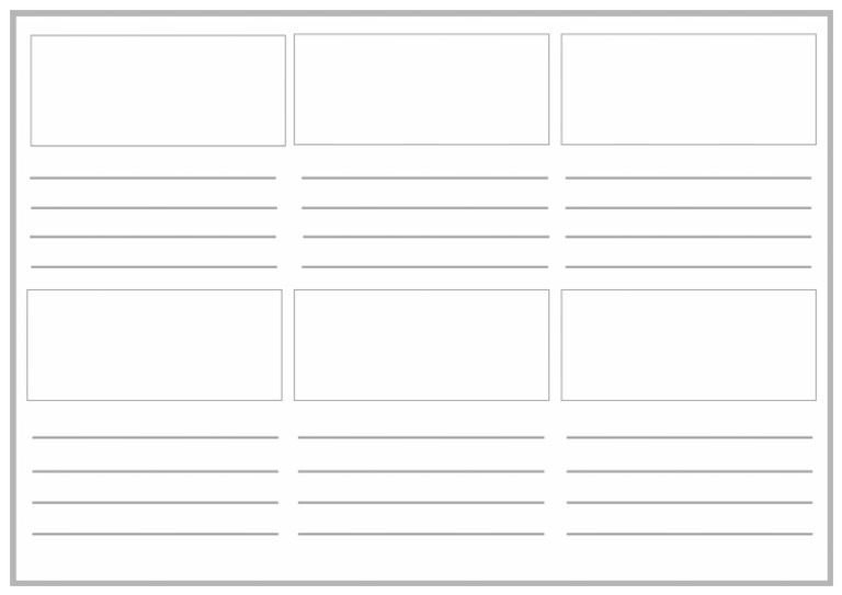 Storyboard 6 Per Page | PDF