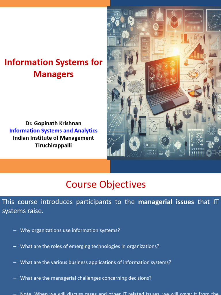 ISM 2024 - Session 1 | PDF | Business Process | Enterprise Resource Planning