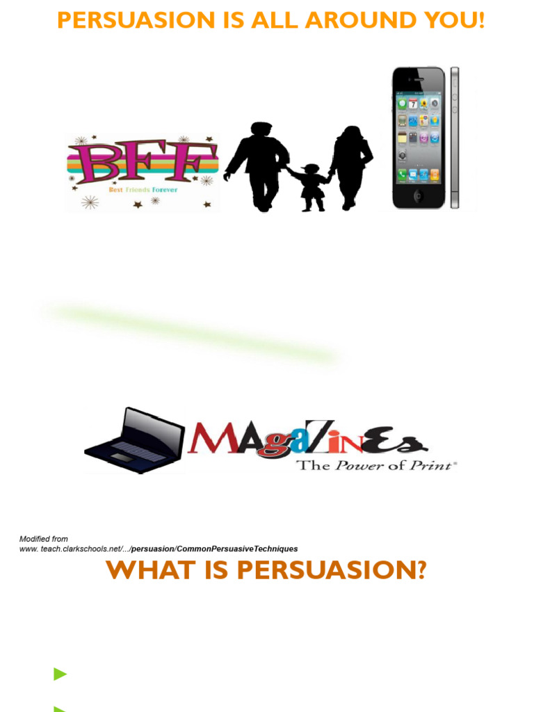 Persuasive Techniques | PDF | Advertising | Persuasion