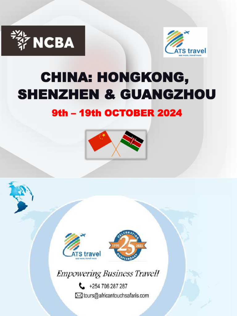 China Business Tour: Hong Kong, Shenzhen, Guangzhou | PDF | Shenzhen ...