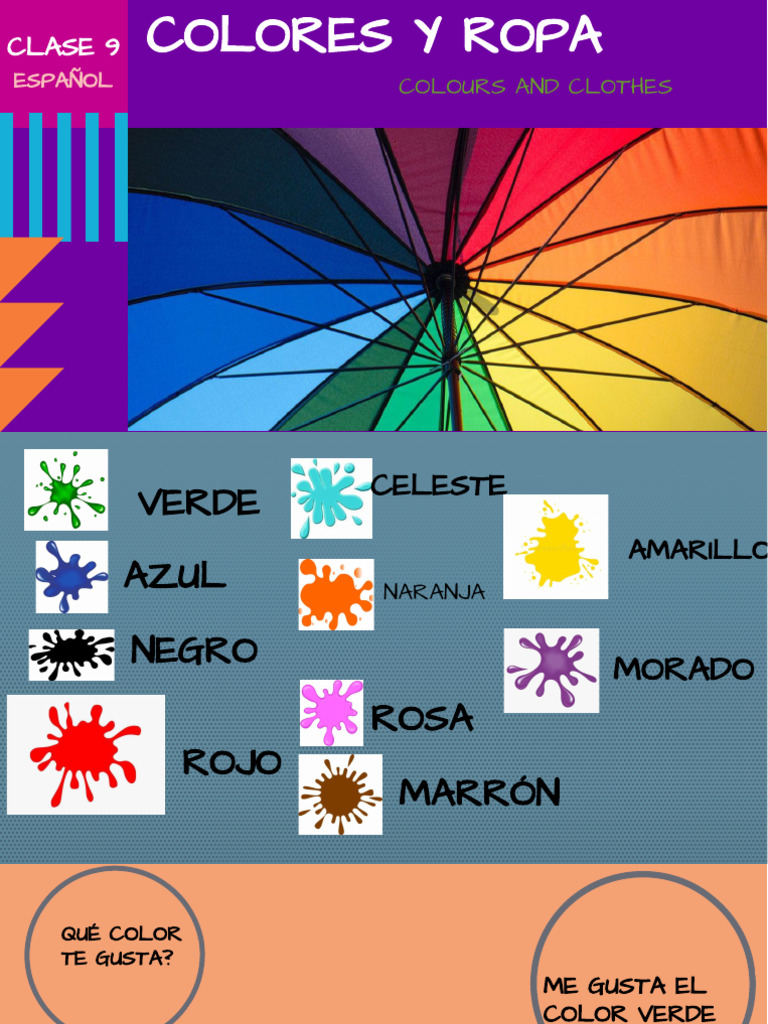 Colores y Ropa | PDF