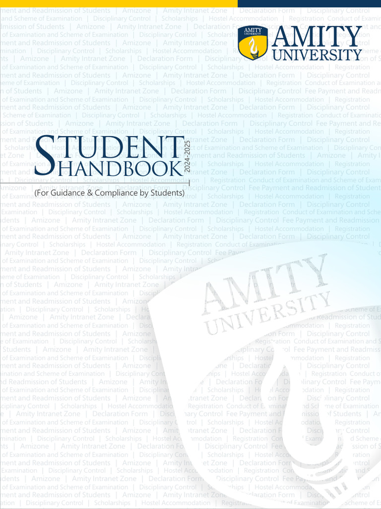 HandBook - A3e46student Handbook 2024-25 by DSW For Uplaoding On ...