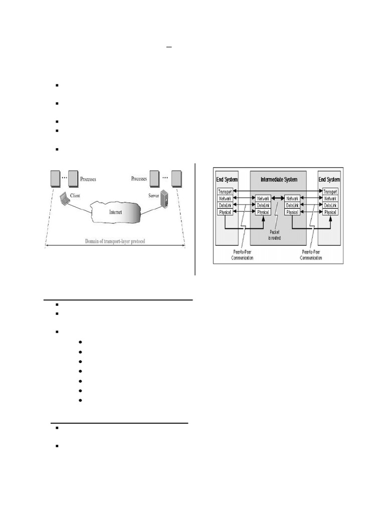 UNIT V - Transport Layer | PDF | Transmission Control Protocol | Port (Computer Networking)