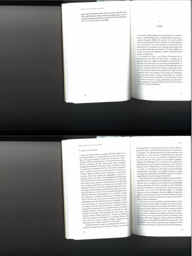 eL ORDEN DEL new deal CAP 2 CAIDA | PDF