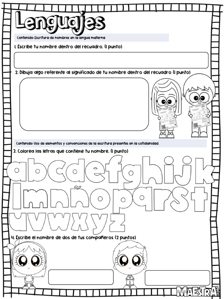 Actividades de Escritura y Convivencia Escolar | PDF | Escritura