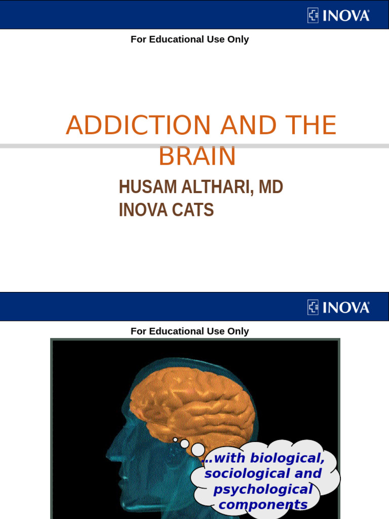 Addiction and the Brain Inova Template 002 | PDF | Substance Abuse ...