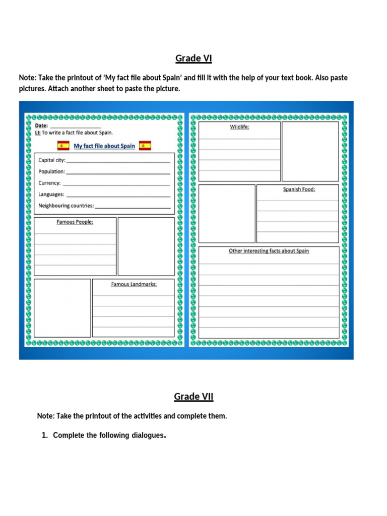 Summer Break HW 2024-25 | PDF