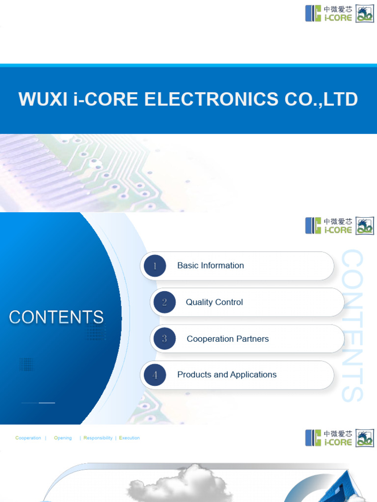 I CORE Company Introduction 2024 V03 | PDF | Research And Development ...