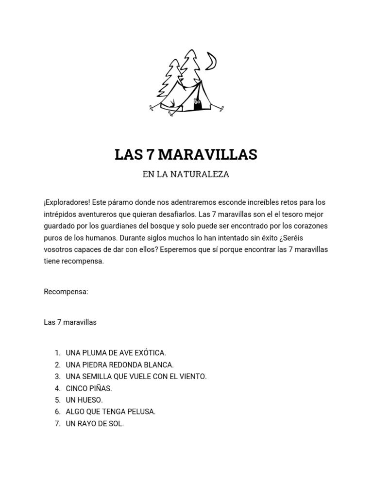 Las 7 Maravillas Naturaleza | PDF